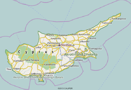 Cyprus Mapping Software