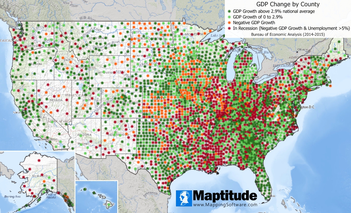 Is Your County in Recession