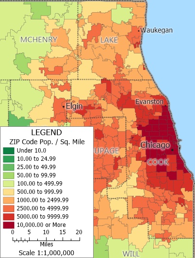 Map Scale Examples Spatial Relationship Analysis Of Geographic