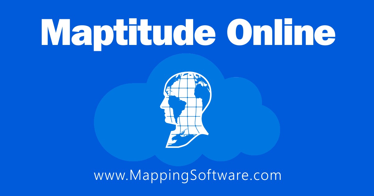 Online Mapping Software: GIS Tools for Business | Maptitude