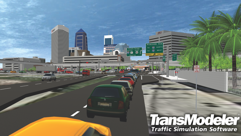 Traffic Simulation Using TransModeler 6 - Part 2