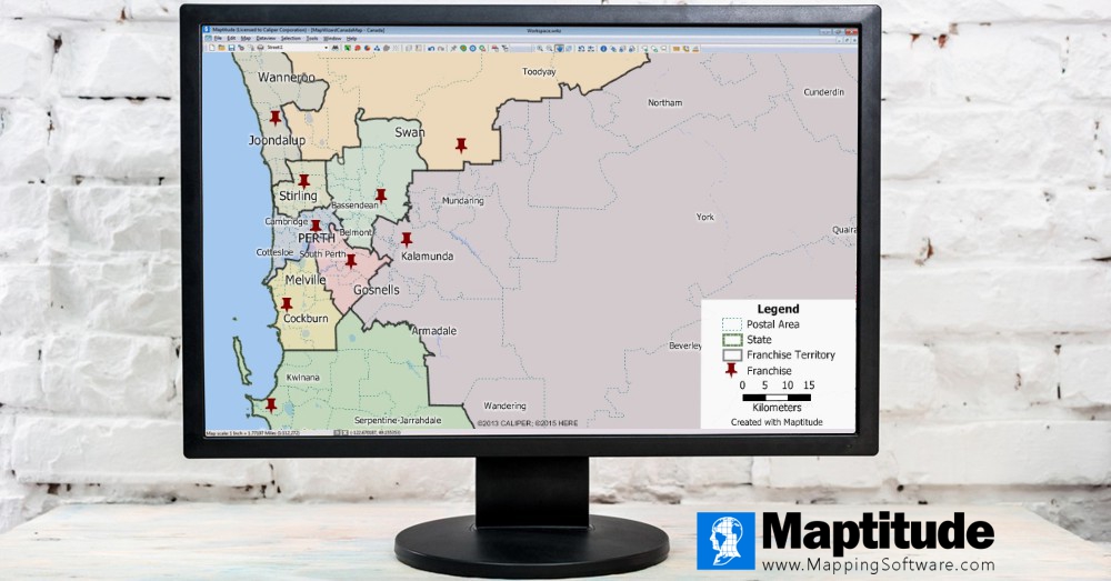 Australia Territory Mapping Software - Map Australia Territories