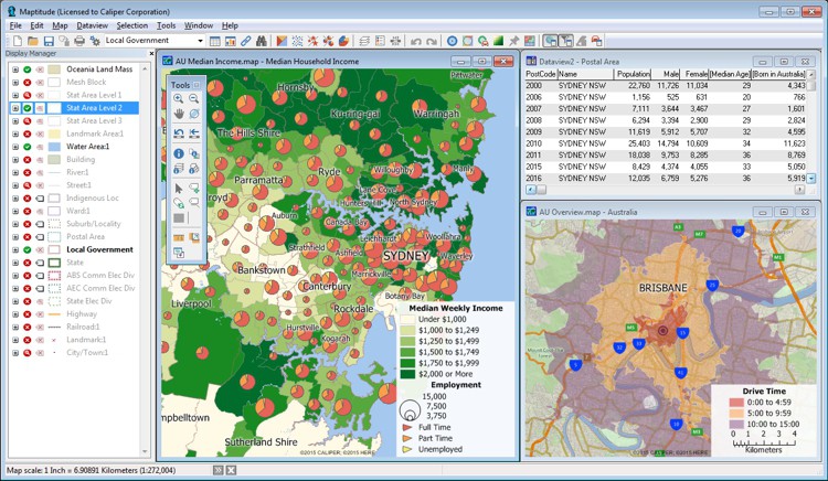 Best Australia Mapping Software - Australia Map Software