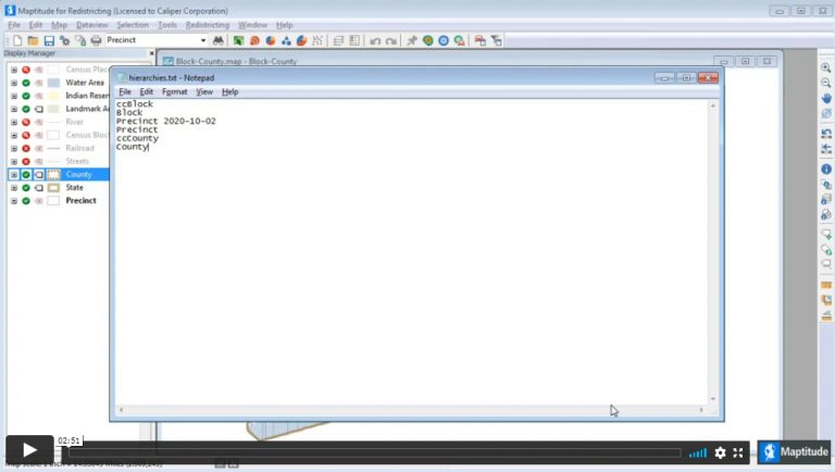 Getting Started with Maptitude for Redistricting - Redistricting Learning Portal