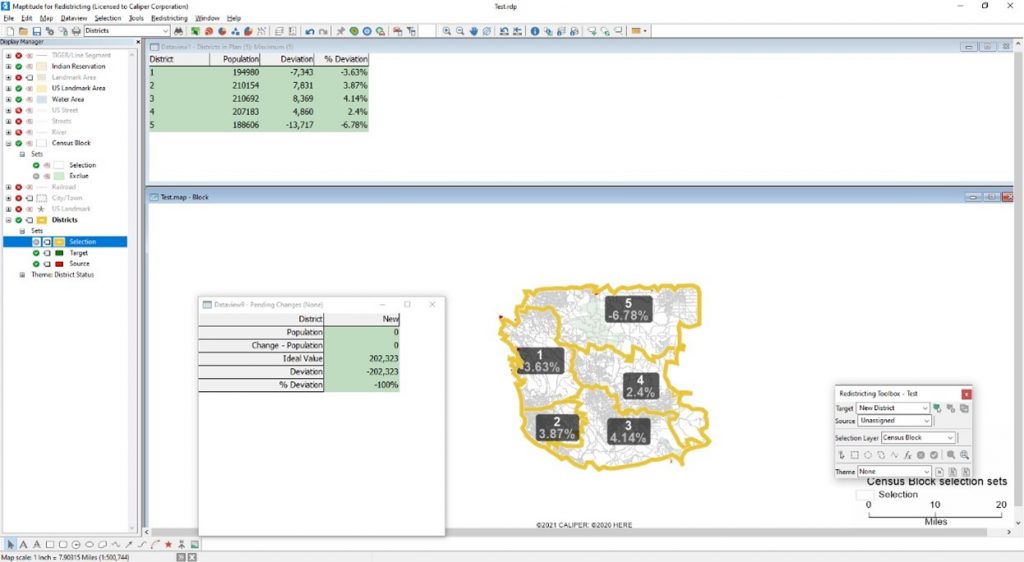 How do I use a Subset of Geography in a Redistricting Plan ...