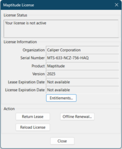 Activating Your Maptitude License Manually - Maptitude Learning Portal