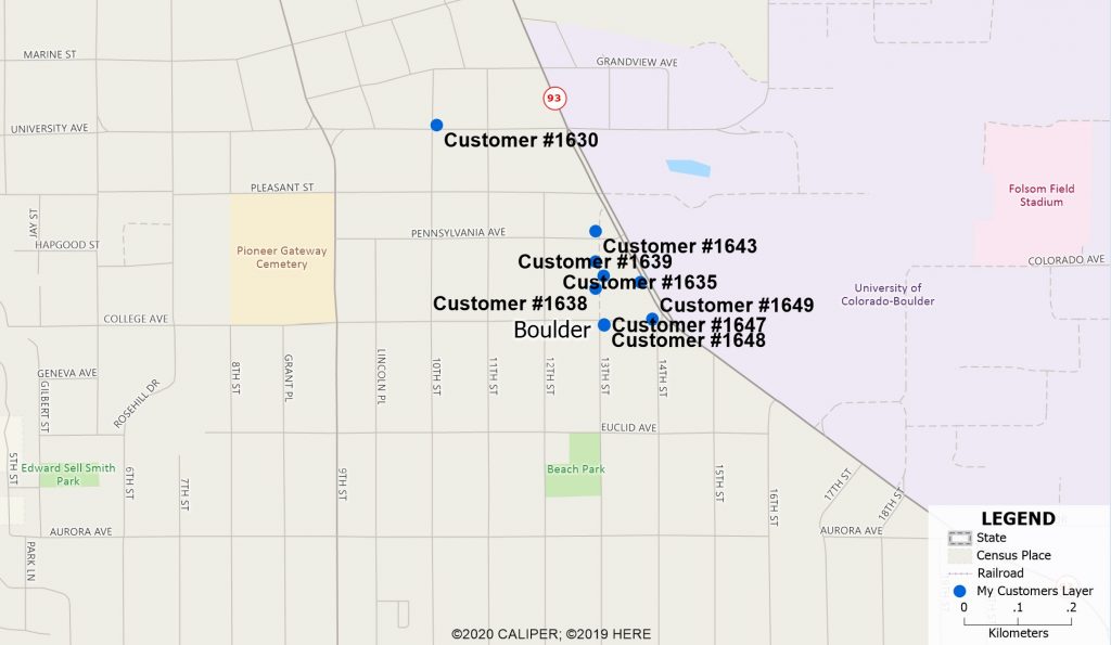 How Can I Place Multiple Labels For One Location? - Maptitude Learning ...