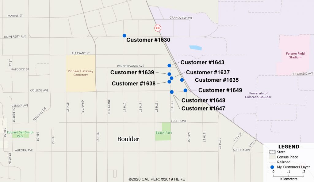 How Can I Place Multiple Labels For One Location? - Maptitude Learning ...