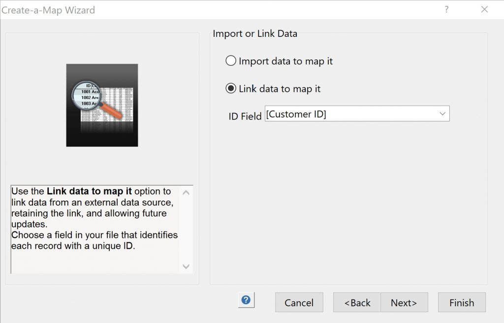 How do I update linked data in Maptitude? - Maptitude Learning Portal