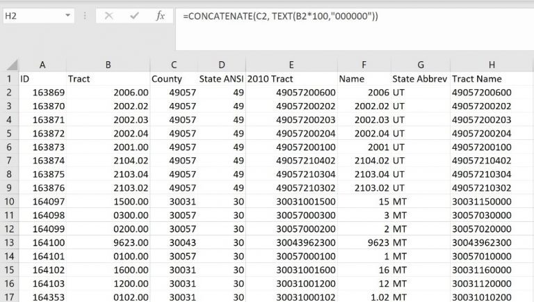 How do I map my Census Tract codes? - Maptitude Learning Portal