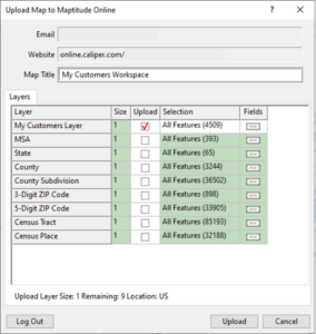 How Can I Upload My Maps to Maptitude Online? - Maptitude Learning Portal