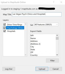 How can I upload my maps to Maptitude Online? - Maptitude Learning Portal