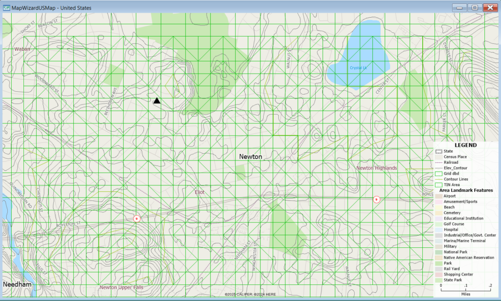 How can I perform terrain analysis using Maptitude? - Maptitude ...