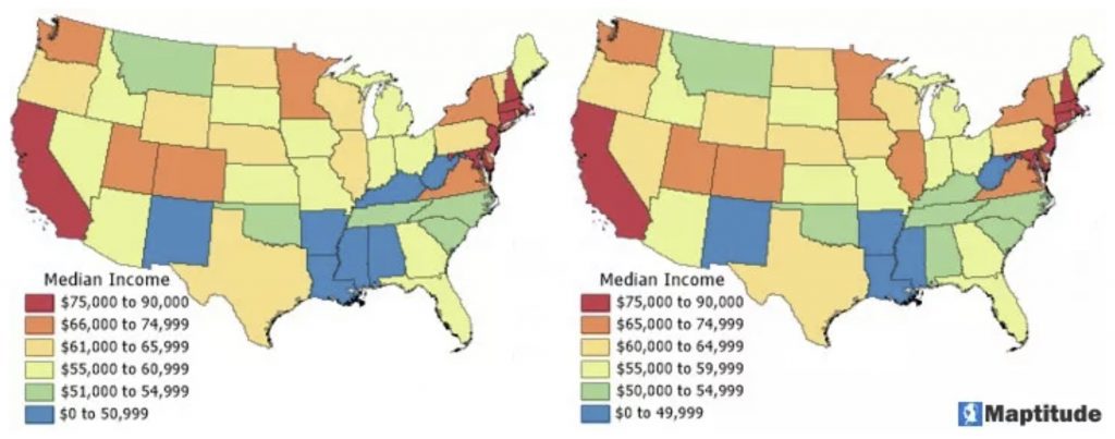 How do I make my map legend look good? - Maptitude Learning Portal