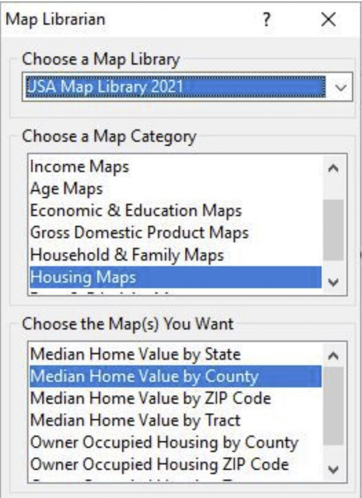 How Do I Map Housing Market Data? - Maptitude Learning Portal