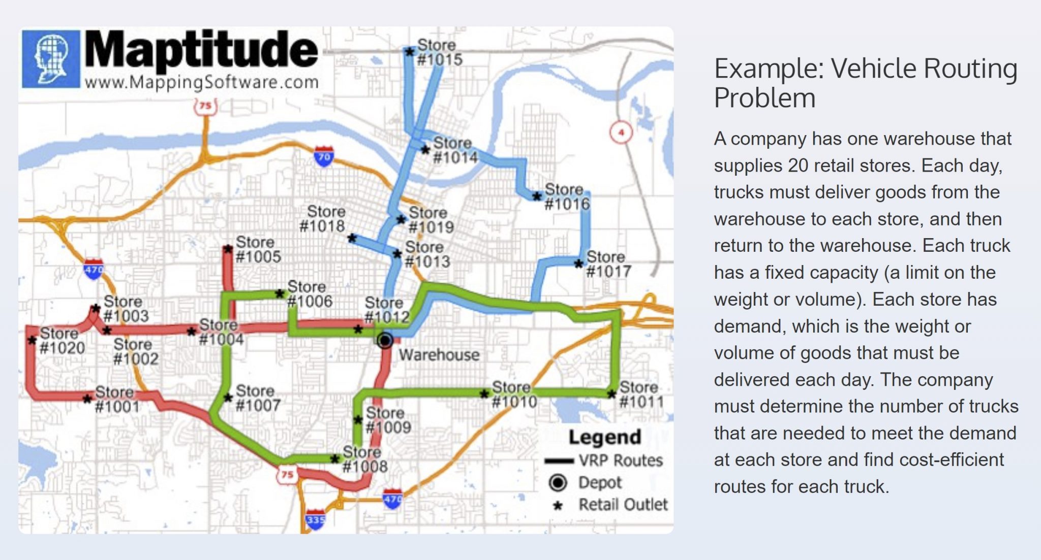 How can I plan vaccine delivery routes? - Maptitude Learning Portal