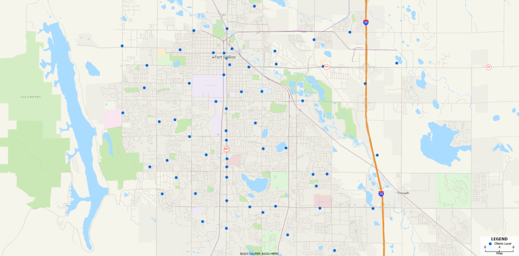 How Can I Create Simple Territories for Each of My Locations? - Maptitude Learning Portal