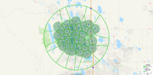 How Can I Create Simple Territories for Each of My Locations? - Maptitude Learning Portal