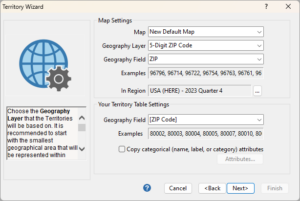 How Can I Do Sales Territory Mapping Using Excel Data? - Maptitude ...