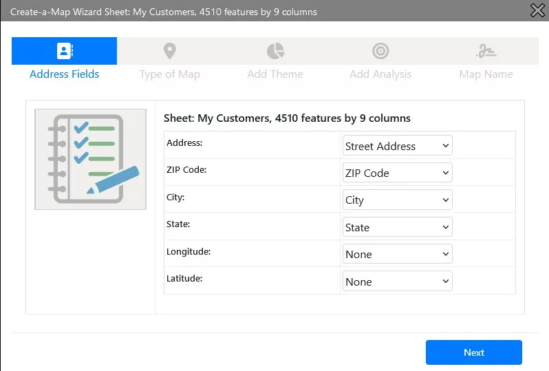 How Do I Create A Map From Google Sheets Maptitude Learning Portal