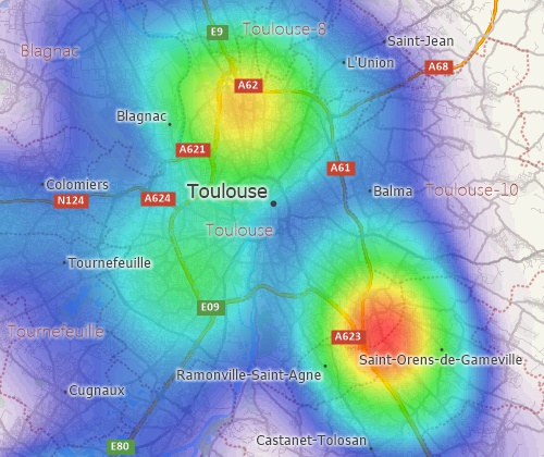 Maptitude Mapping Software for France