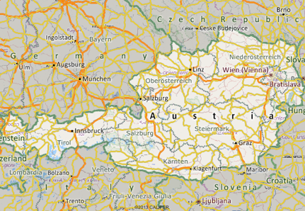 Austria Mapping Software