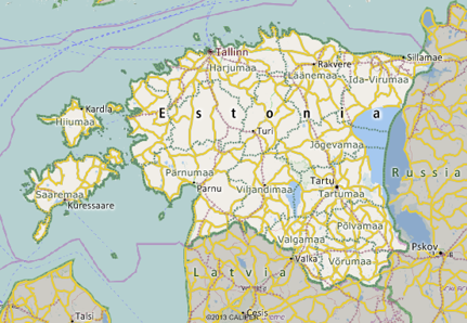 Estonia Mapping Software