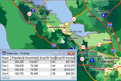 Maptitude Mapping Software for North America