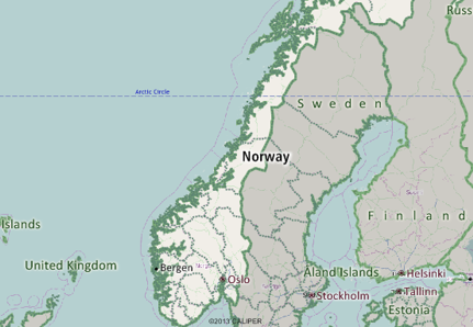 Norway Mapping Software