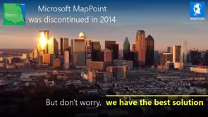 Video: Best Alternative to Microsoft MapPoint